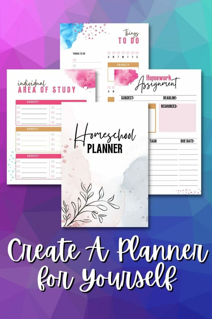 Create A Planner for Yourself