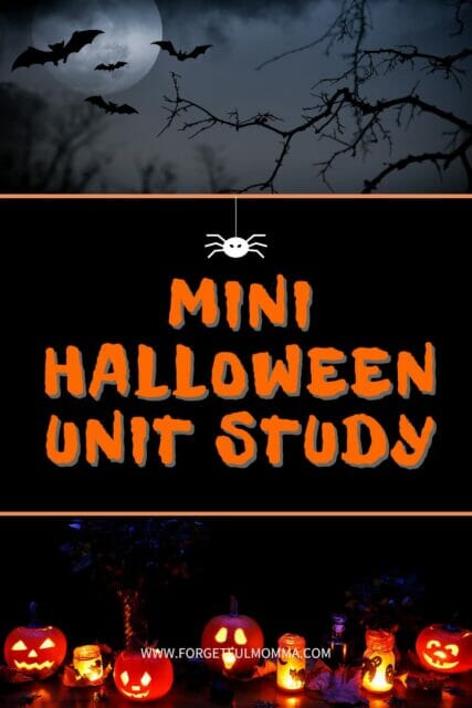 Spooky and Educational: Mini Halloween Unit Study Ideas